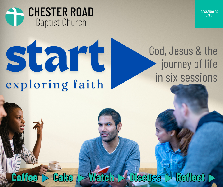 Chester Road Baptist Church : Got questions? Start: exploring faith